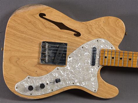 Fender Custom Shop Telecaster Thinline 1969 Relic Aged Natura Guitar