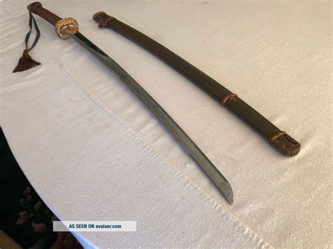 Shinto Wwii Japanese Samurai Sword Officer Shin Gunto Katana Nihonto