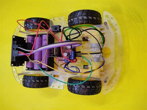 Wifi Controlled Car Via Node Mcu Esp8266 Mobile App The Electronic Hub