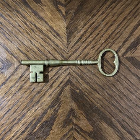 Large Brass Key Etsy