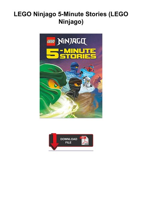 Download Pdf Lego Ninjago Minute Stories Lego Ninjago