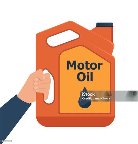 내연 기관의 대체 모터 오일의 그림입니다 모터 엔진 오일 탱크 플랫 스타일의 그림 서비스 개념 및 수리 가솔린에 대한 스톡 벡터 아트 및 기타 이미지 Istock