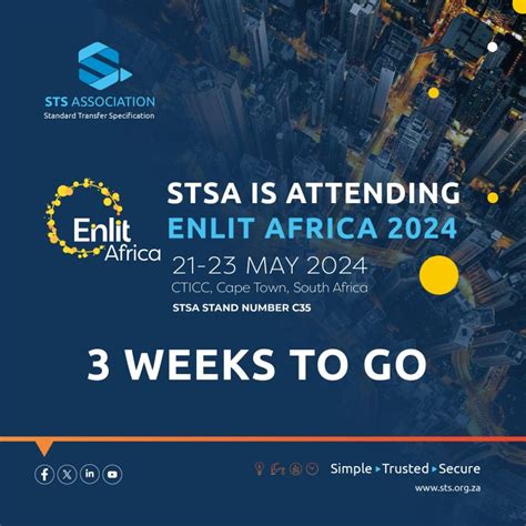 Sts Association On Linkedin Stsa Stssmartmetering Enlitafrica2024