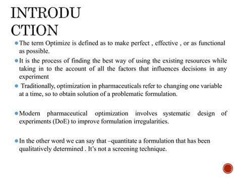 optimizationtechniques pptx