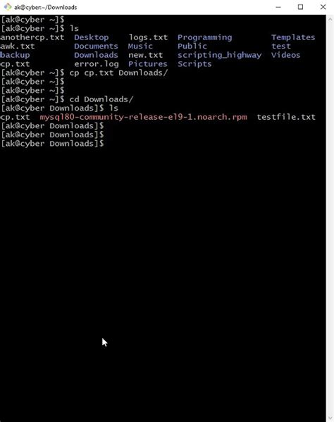 How To Use Copy Cp Command In Linux Shorts Tutorials Youtube