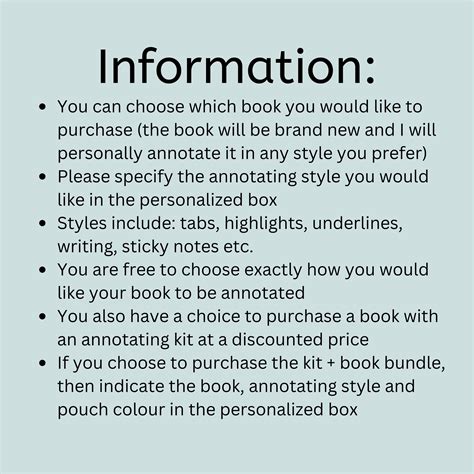 Annotated Book Annotation Kit Annotating Pen Annotating Etsy Canada