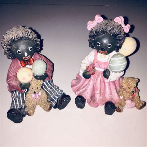 Golly Golliwog Figurine Ornament Set Hobbies And Toys Toys And Games On