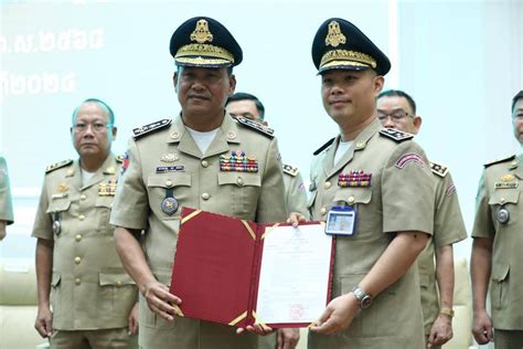 ប្រកាសតែងតាំងមុខតំណែងនាយនគរបាលថ្នាក់ឧត្តមសេនីយ៍ ចំនួន៥រូប