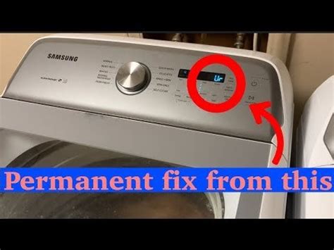 How Fix An Unbalanced Load On Samsung Active Jet Washing Machine R