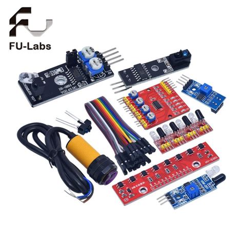 Infrared Ir Line Tracing Obstacle Avoidance For Sensor Module Infrared