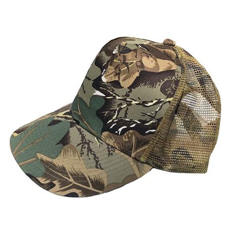 1 Dozen Camouflage Camo Hunting Baseball Trucker Mesh Hats Caps Wholes