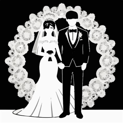 Premium Vector Weeding Vector Art Design