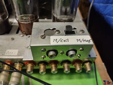 Custom Sam Kim 6l6 Based Ultralinear Integrated Amplifier With Switchable Mc Mm Phono Stage