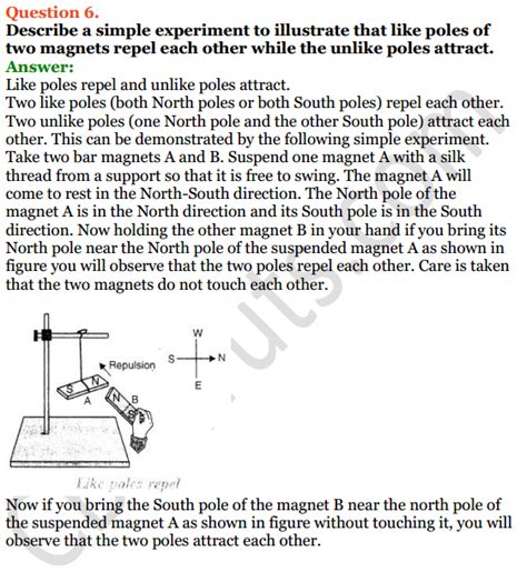 Selina Concise Physics Class 7 Icse Solutions Chapter 7 Electricity And Magnetism Cbse Tuts