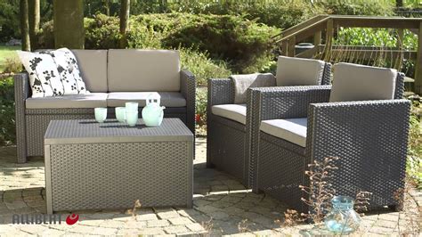 Salon De Jardin Allibert Monaco Anthracite