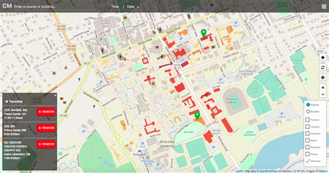 Github Davidtodd26classmaps Classmaps Is A Princeton Webapp Makes