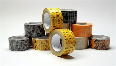 Premium Ai Image White Background Masking Duct Tape