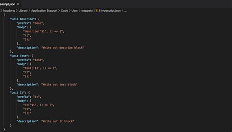 How To Configure User Snippets In Vs Code · Haos Learning Log