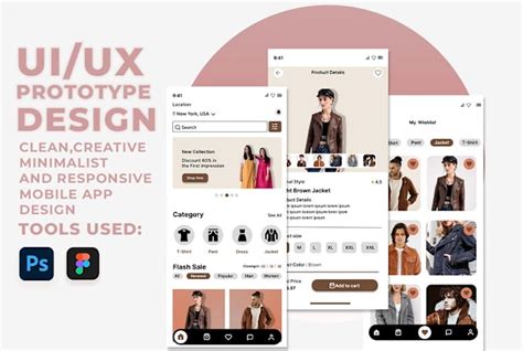 design wireframes mobile app ui ux design prototype figma by