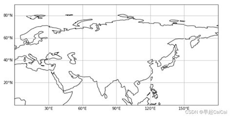 Python Cartopy地图投影【2】python绘制不同投影的地图 Csdn博客