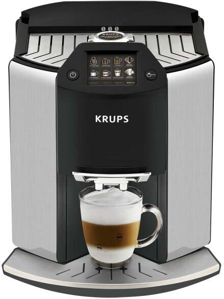 Б У и уценка Кофемашина Krups Ea907d31 Quattro Force Barista нержавеющая сталь — купить в
