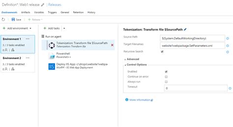 Deploying To On Premise Iis Using Vsts Release Hub Rorys Blog