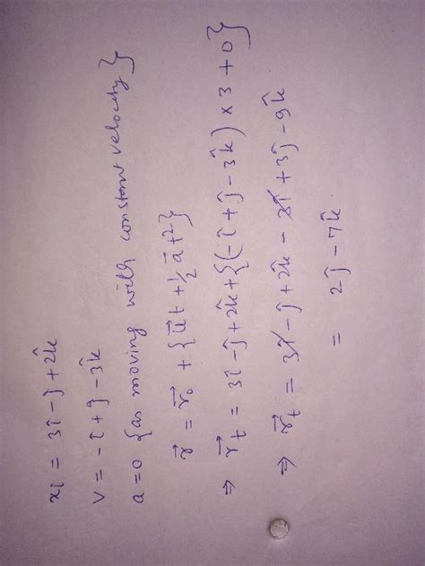 d 6 a 16 b 2 c 4 19 a particle has position vector 31 1 2k