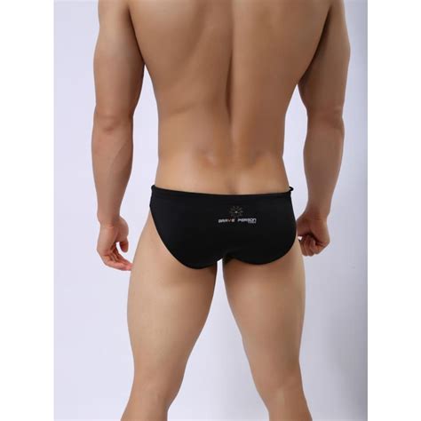 【braveperson】 競泳水着 メンズ 競泳パンツ 黒 シンプル ビキニパンツ 競パン ヤマト運輸センター留め可 送料無料 リエゾン