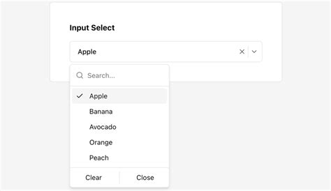 Select Dropdown Searchbar Clearable React Shadcn DEV Community