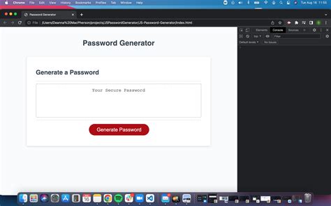 GitHub Deanna Dewitt JS Password Generator