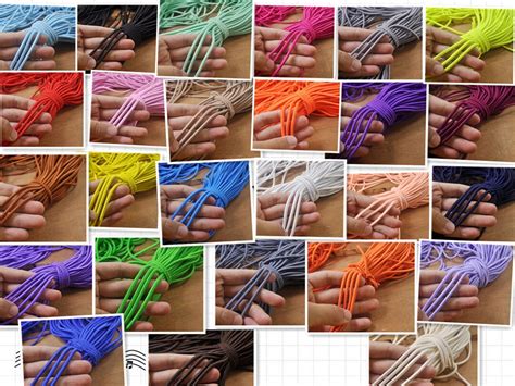 1050yds 4mm Elastic Cord26 Colorround Elastic Ropestretch