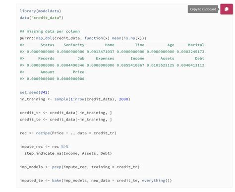 Include Libraryrecipes In Examples · Issue 767 · Tidymodelsrecipes