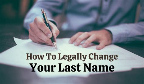 The Name Game How To Legally Change Your Last Name Legal Inquirer