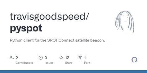 Github Travisgoodspeedpyspot Python Client For The Spot Connect