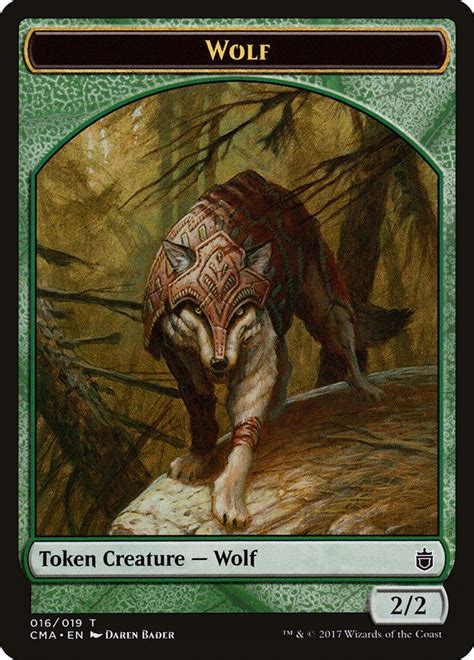 Wolf · Commander Anthology Tokens Tcma 16 · Scryfall Magic The