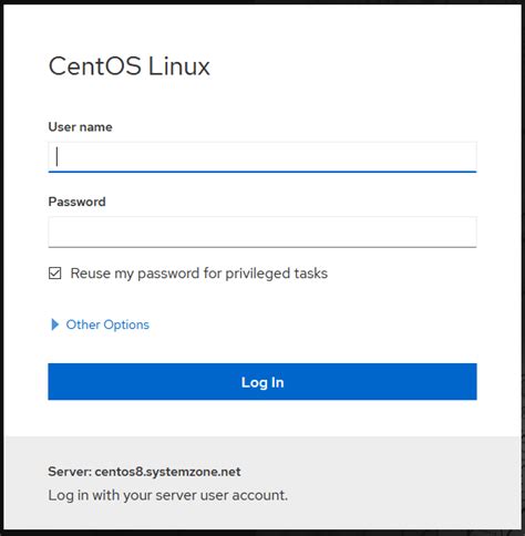 Centos 8 Networking Configuration Using Cockpit Web Console System Zone