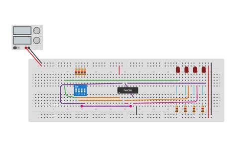 Circuit Design Gray To Binary Code Converter Tinkercad
