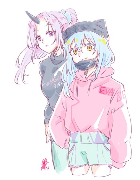 Rimuru And Shion Rrimuru