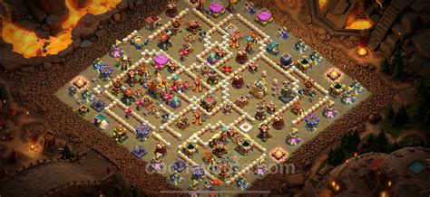 Best War Base Th16 With Link Town Hall Level 16 Cwl Base Copy 8
