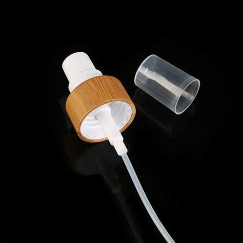360 Degree 24 410 Pp Actuator Bamboo Bottle Sprayer Head