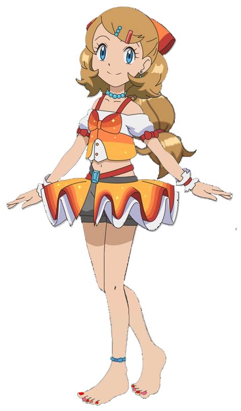 Serena In Contest Attire Long Hair Barefoot By Chipmunkraccoonoz On
