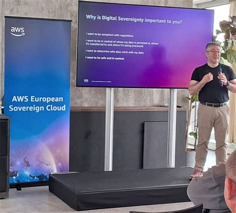 Aws Cloudcomputing Europeansovereigncloud Awsnitrosystem Techinnovation Datasovereignty