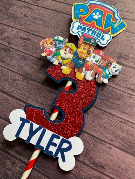 Paw Patrol Party Centerpiece Printables