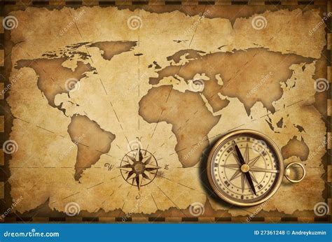 Old Nautical Compass At Rosemary Berrios Blog