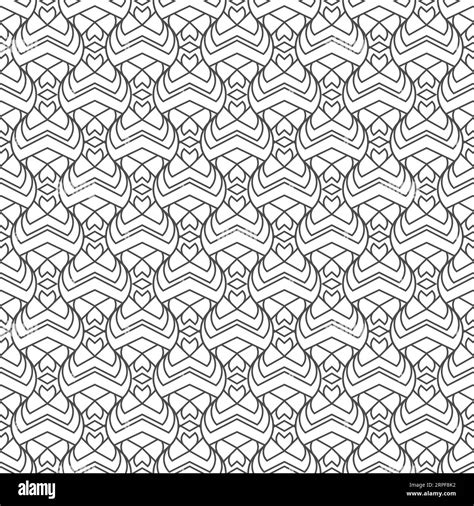 Seamless Abstract Pattern Of Arbitrary Elements And Lines Sample For Clothing Textiles