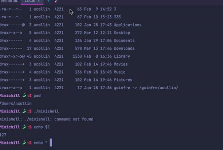 GitHub Korolyo Minishell Project To Make My Own Shell From Scratch