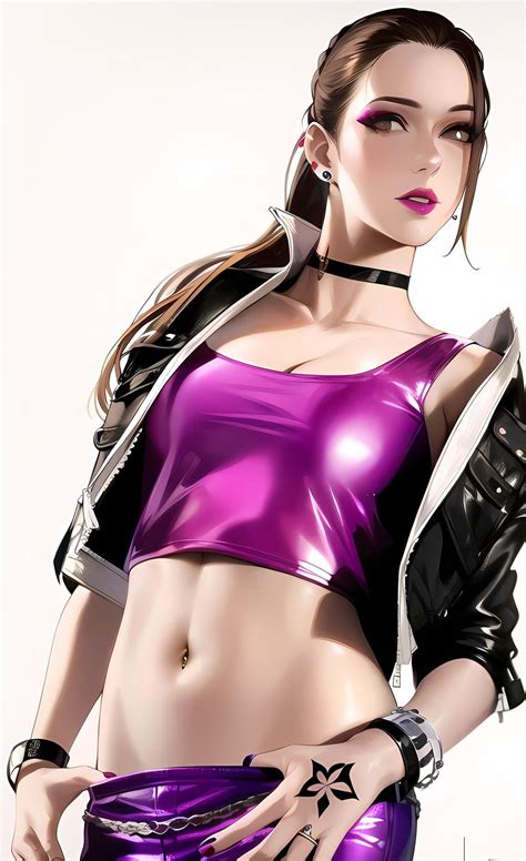 Rule 34 Ai Generated Gaming Saints Row Shaundi Slutty Outfit Tight