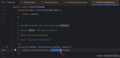Java 安全之反序列化漏洞 —— 所有 Cc 链详细讲解（一）cc链 Csdn博客