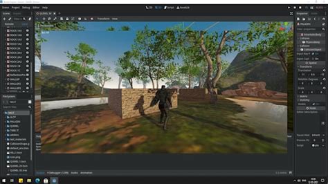 create 2d godot game godot system rpg multiplayer game fps game