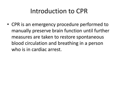 Essential Cpr Key Steps To Save Lives Ppt